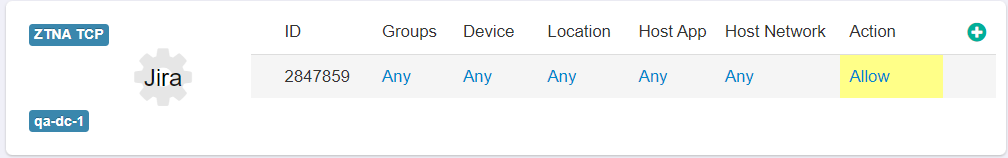Creating an agent-based ZTNA policy